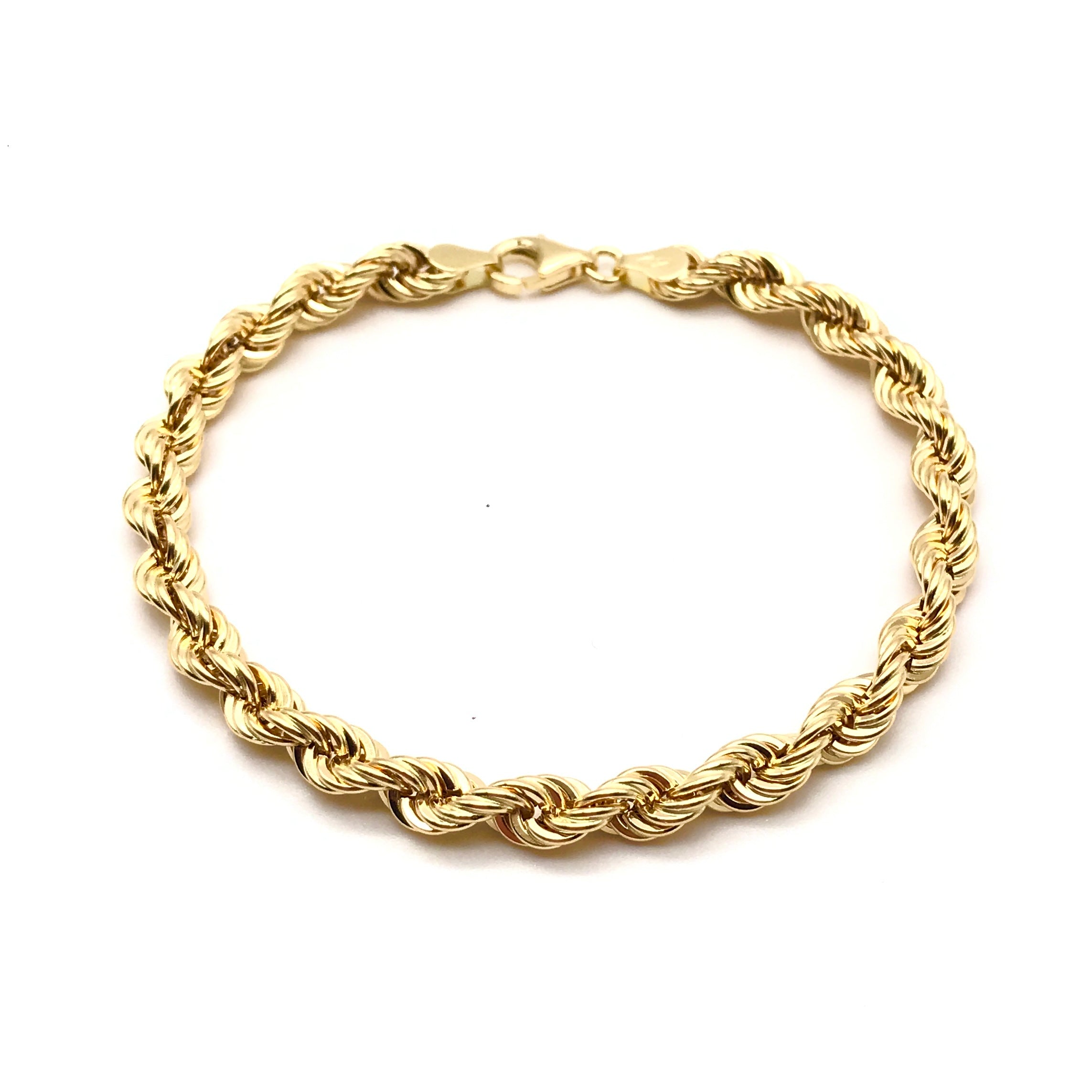 Copia del 18K GOLD ROPE CHAIN BRACELET - HANDMADE IN ITALY – Gea Jewelry
